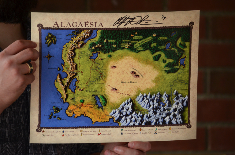 Now Available: Map of Alagaësia in Color! - Paolini.net