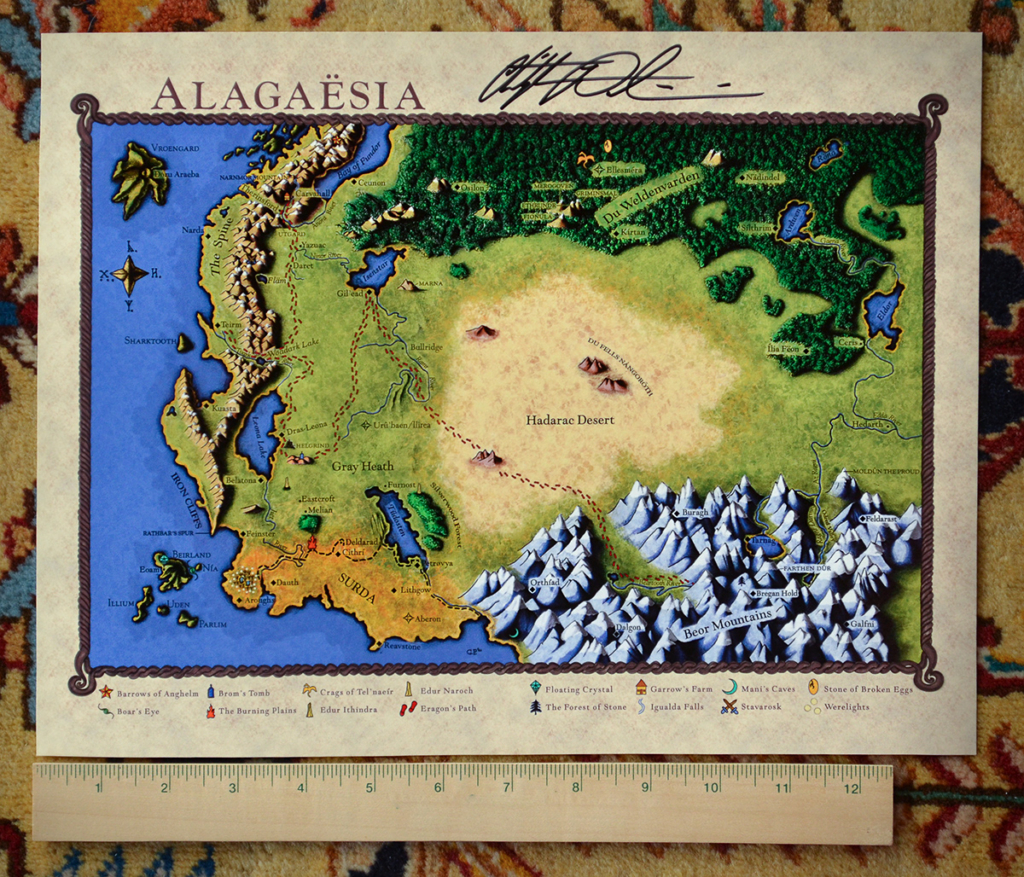 Now Available: Map of Alagaësia in Color! - Paolini.net