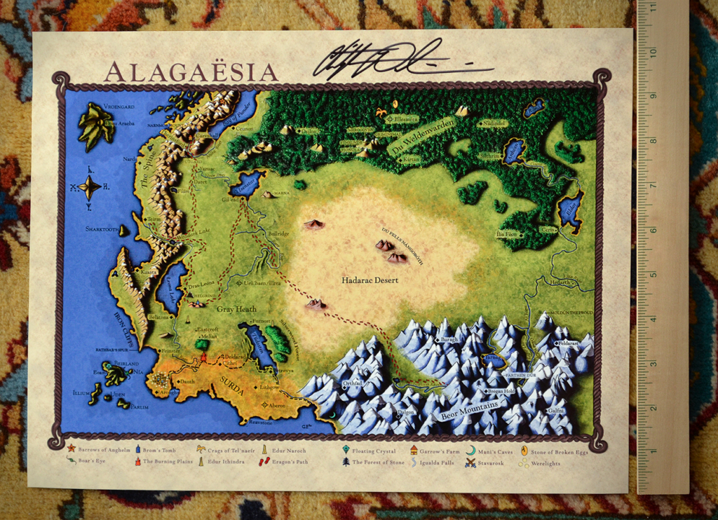 Now Available: Map of Alagaësia in Color! - Paolini.net