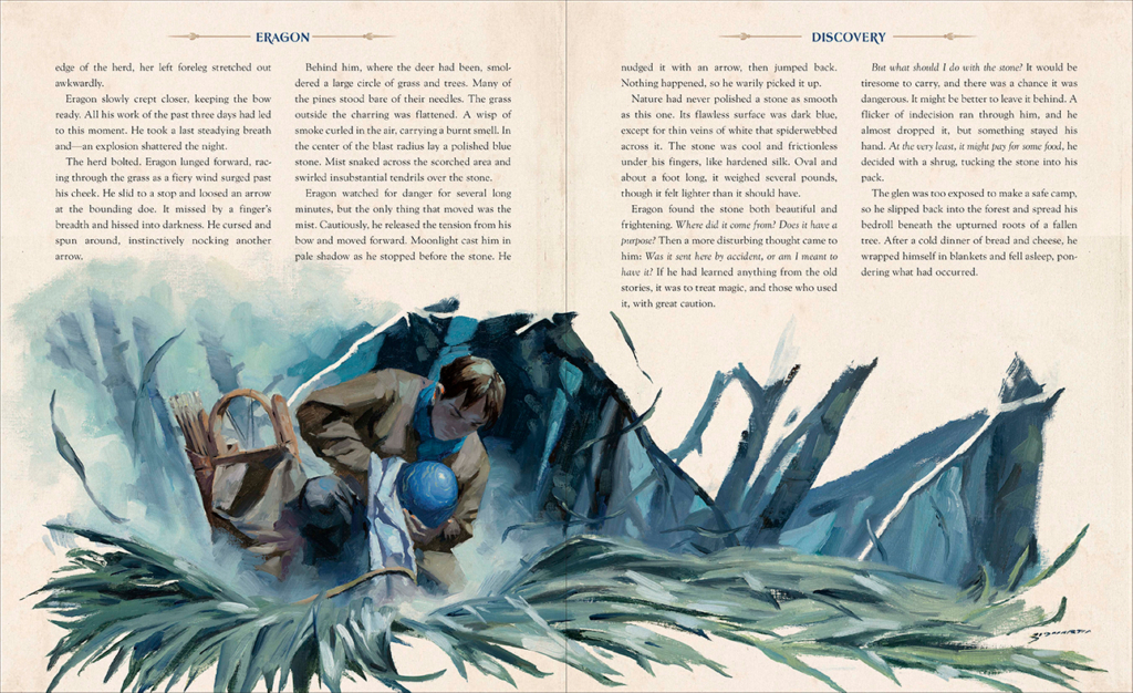 Illustrated Edition of Eragon Features New Artwork - Paolini