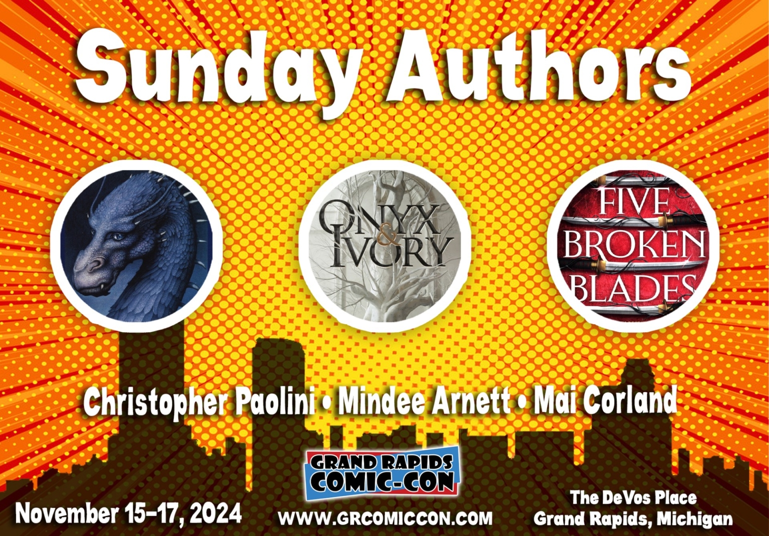 Join Christopher at Grand Rapids Comic-Con 2024! - Paolini